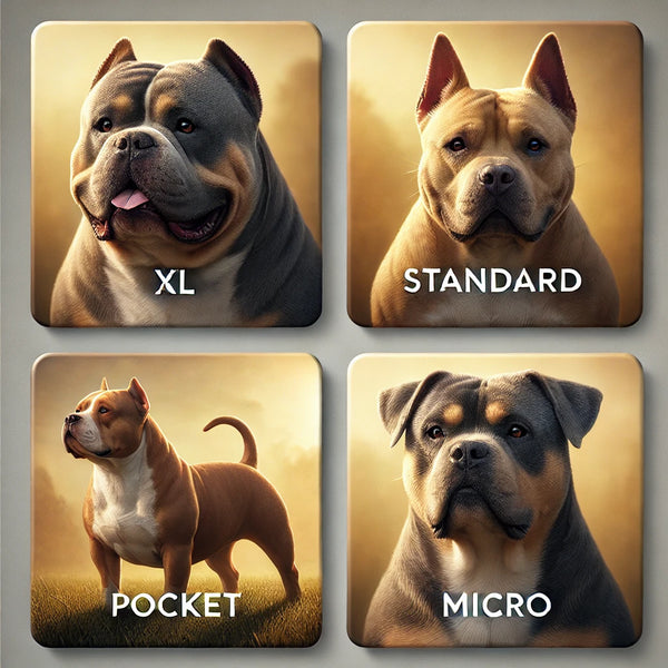 Les Différents Types de Bully Américains : XL, Pocket, Standard - Gros ...